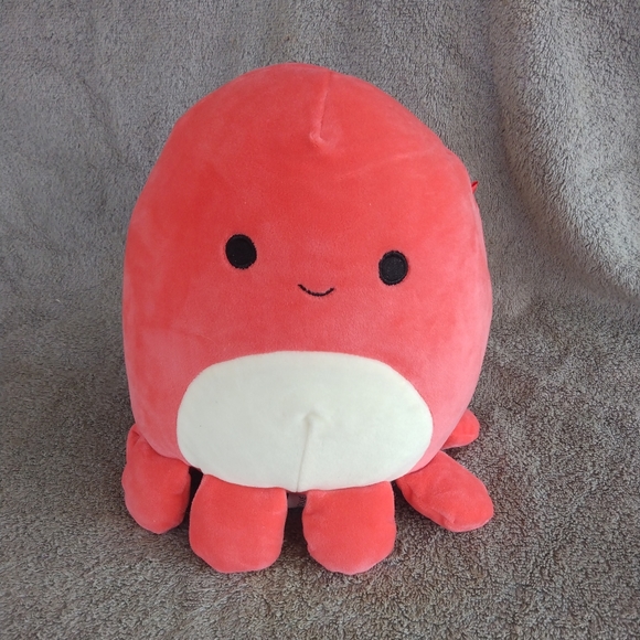 Other | Squishmallow Veronica The Octopus Red Plush | Poshmark